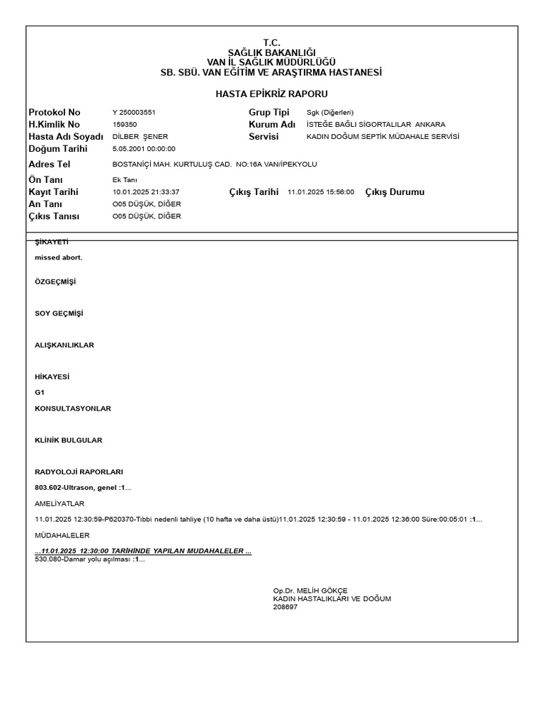 Epikriz PDF | PDF