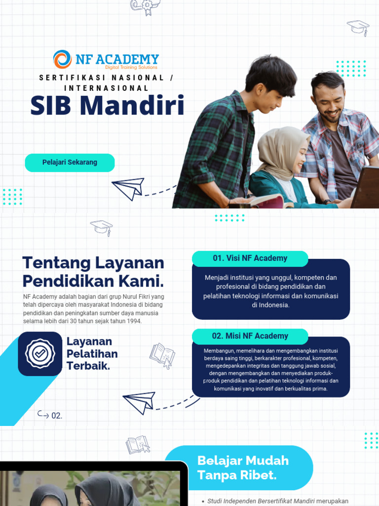 Pitch Deck SIB Mandiri Batch 2 NF Academy - Update | PDF