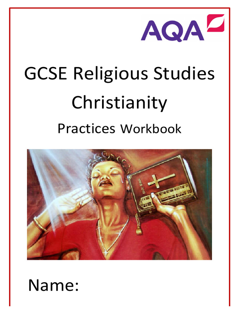 Christianity Workbook AQA Practices 0 | PDF | Sacraments | Baptism