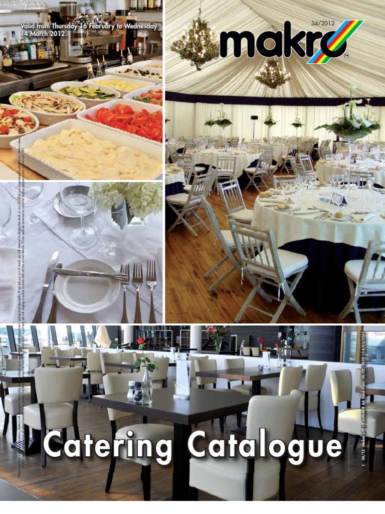 Catering Catalogue: Valid From Thursday 16 February To Wednesday 14 ...