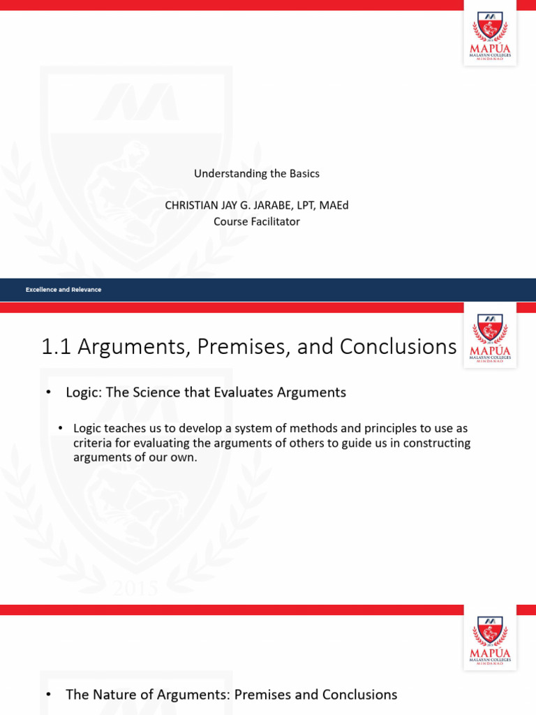 Introduction to Logic | PDF