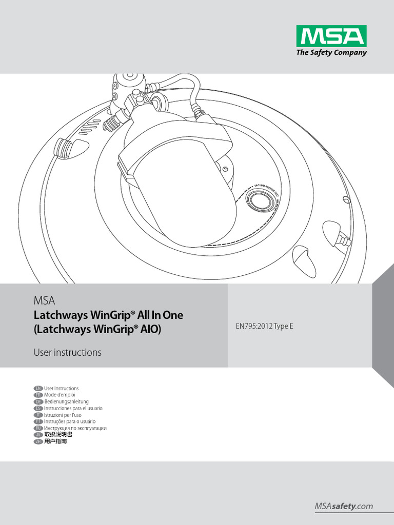 Maunal PN 15080-00 - DES WINGRIP | PDF | Mechanical Engineering | Gases