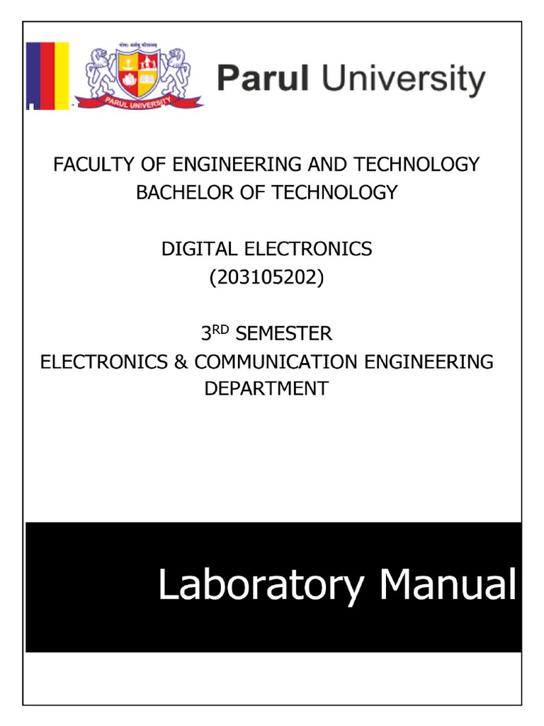 DE LAB Manual | PDF