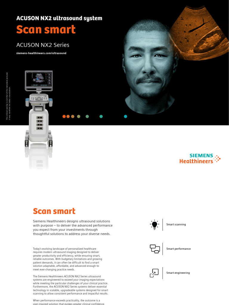Us Acuson Nx2 1.0 Brochure | PDF | Medical Ultrasound | Medical Specialties