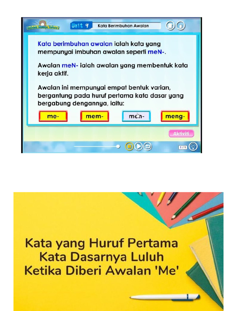 Menggunakan Awalan Me Sesuai Kaidah Bahasa Indonesia | PDF