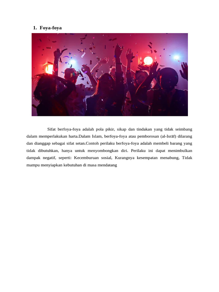 Foya-foya | PDF