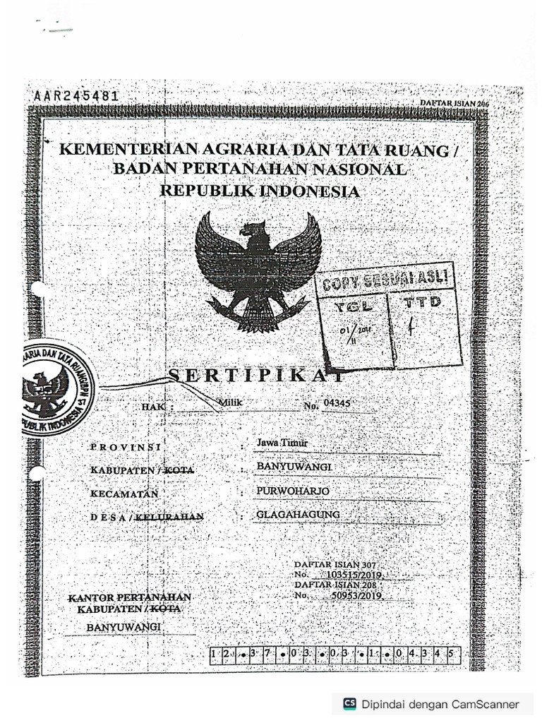 Serti Rumah Jatirejo | PDF