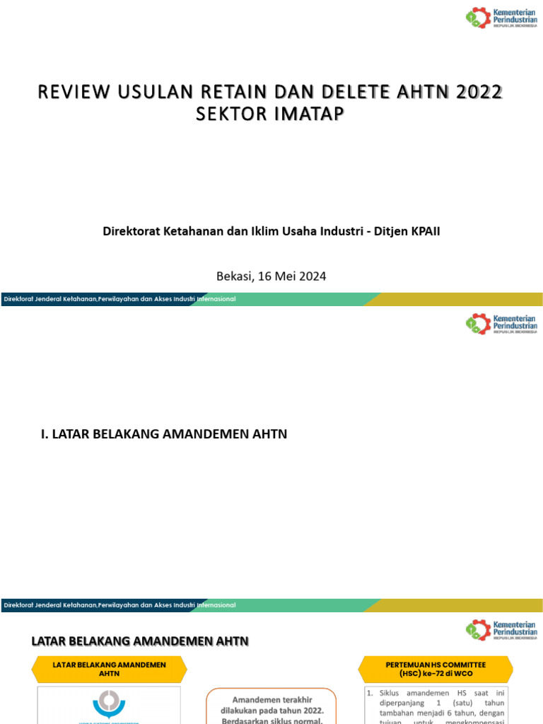 2024-05-16 Review AHTN 2022 IMATAP - KIUI | PDF