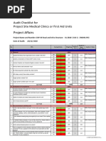 Hopsital Incharge Checklist | PDF | Hospital | Emergency Department