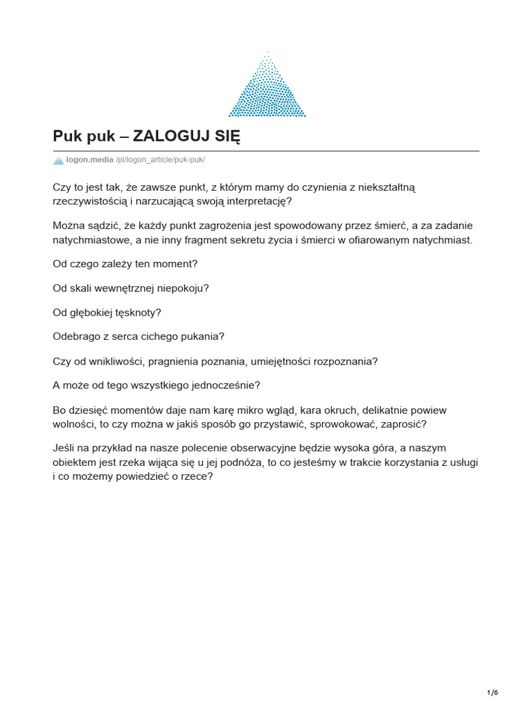 Logon - Media-Puk Puk LOGON | PDF