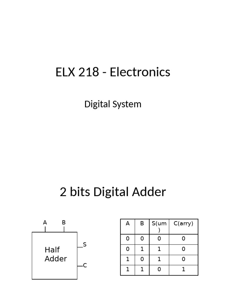 CHAPTER 1 Digital System | PDF | Multiplexing | Electrical Circuits