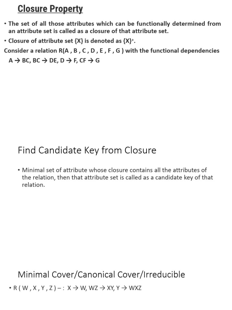 9 Closure Property | PDF