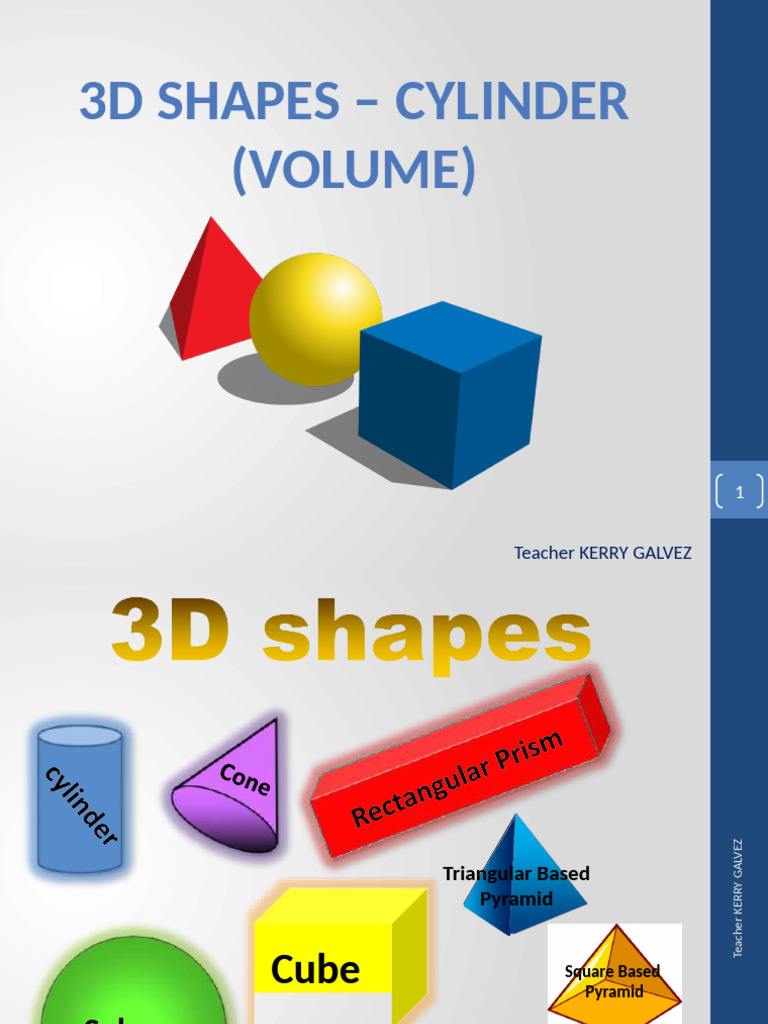 Understanding Cylinder Volume Basics | PDF