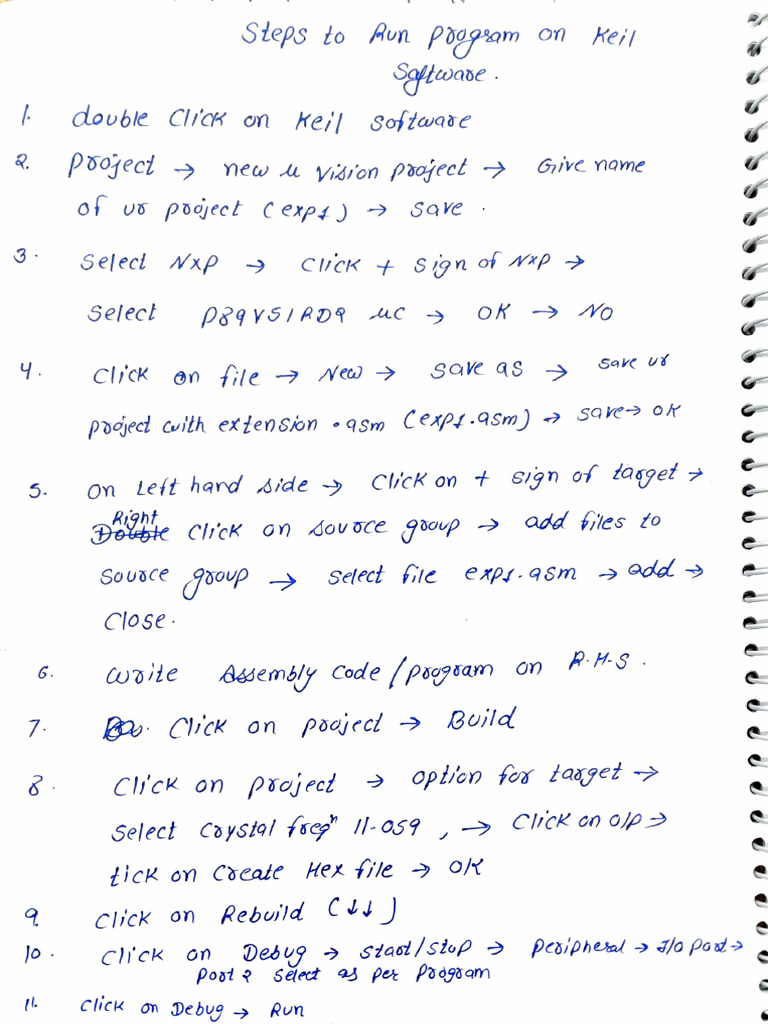 Steps to Flash Microcontroller Hex File | PDF