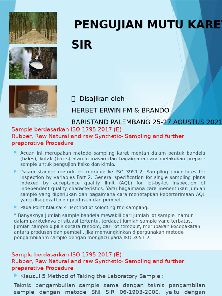 3. Gap Analisis, Sample dan Metode Pengujian SIR | PDF