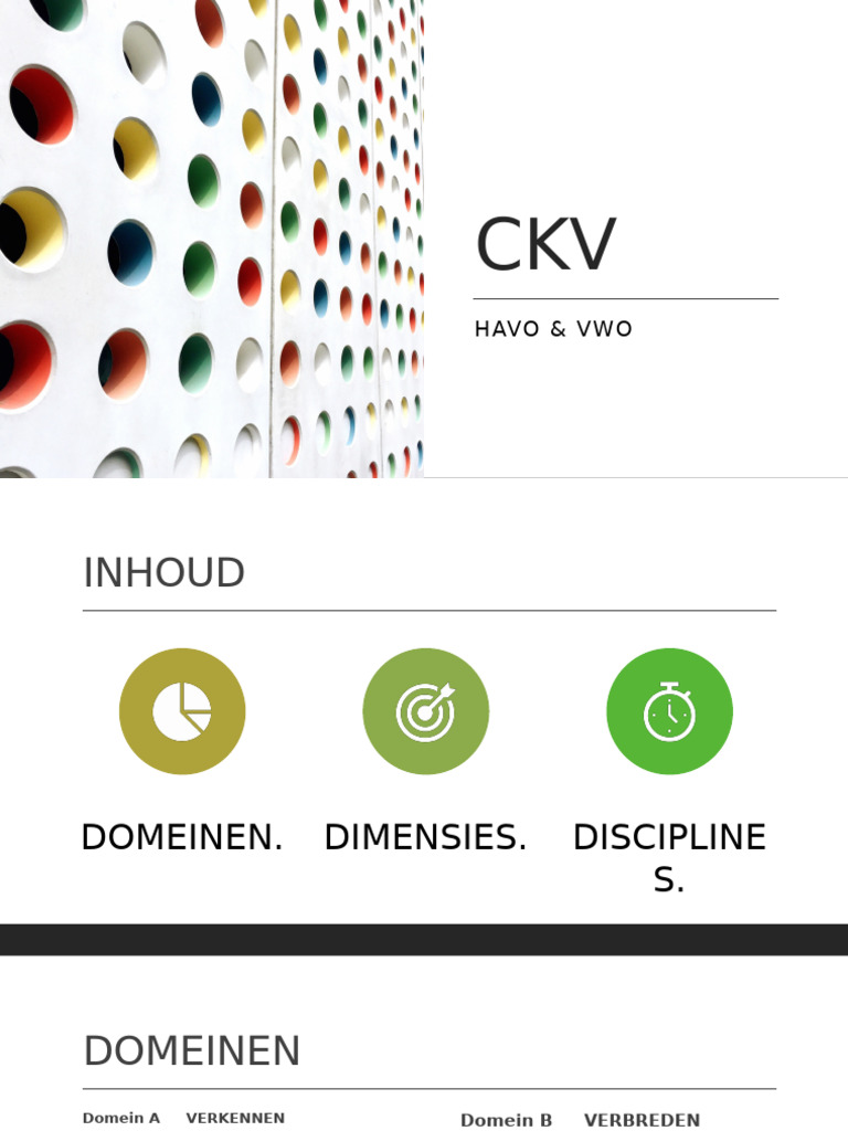 CKV Inhoud 3 D S | PDF