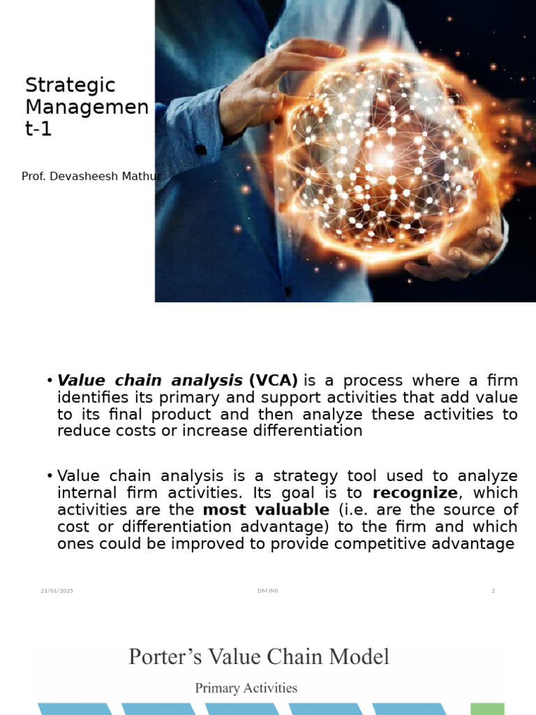 Session 10# Value Chain Analysis | PDF | Value Chain | Logistics