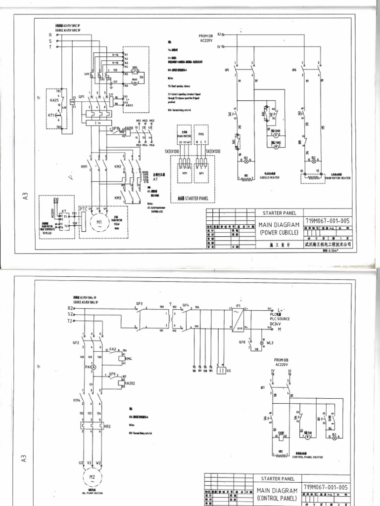 Starter Panel Drawing | PDF