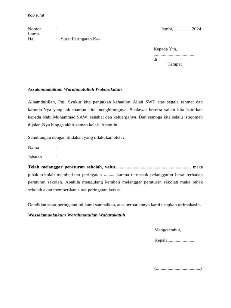 Contoh SP GURU | PDF