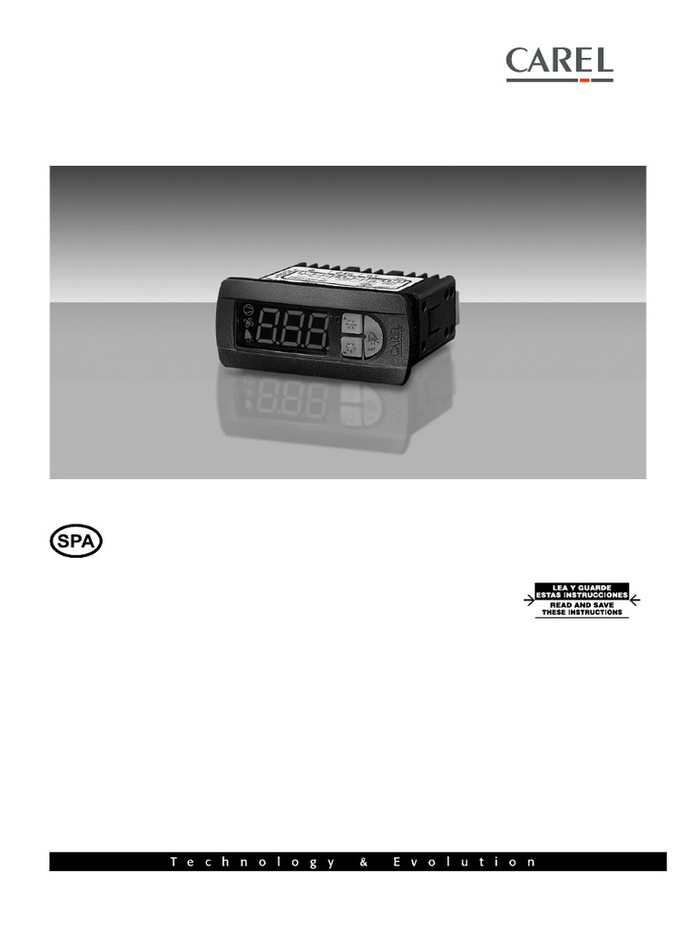 CONTROLADORA TEMPERATURA CAREL PJ32S PJ32Y PJ32X PJ32C | PDF | Residuos ...