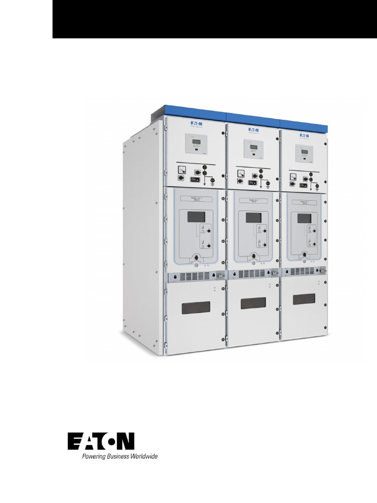 Power Xpert UX MV Switchgear Manual | PDF | Transformer | High Voltage