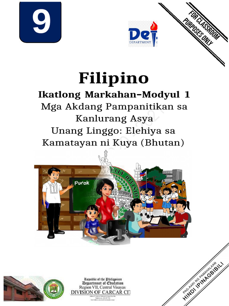 FIL-9 SLM Q3 M1 V1.0-CC-released-15Mar2021 | PDF