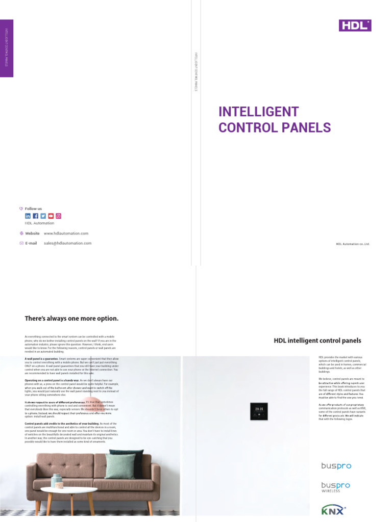 Intelligent Control Panels | PDF | Power Supply | Backlight