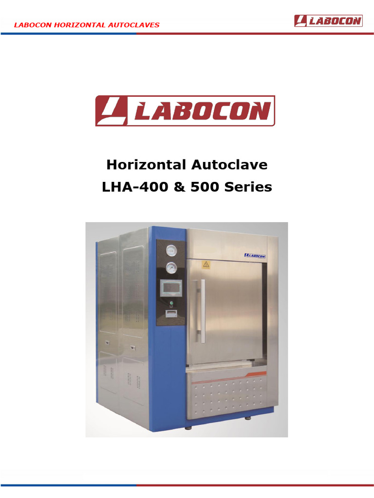 large-capacity-autoclave | PDF | Sterilization (Microbiology) | Door