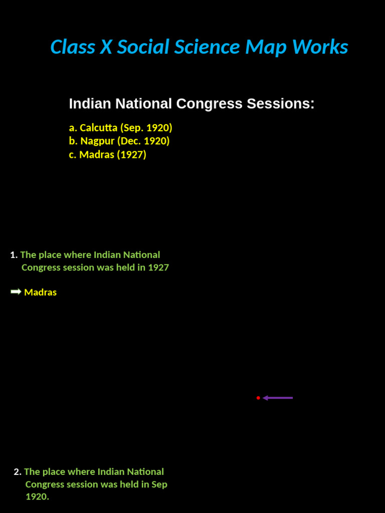 Social Science Map Works - 2023-24 | PDF | Indian Nationalism | Indian ...