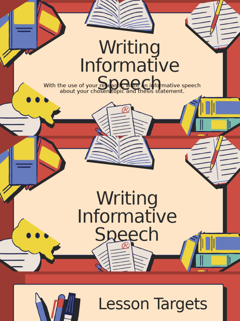 Writing Informative Speech | PDF | Information | Thought