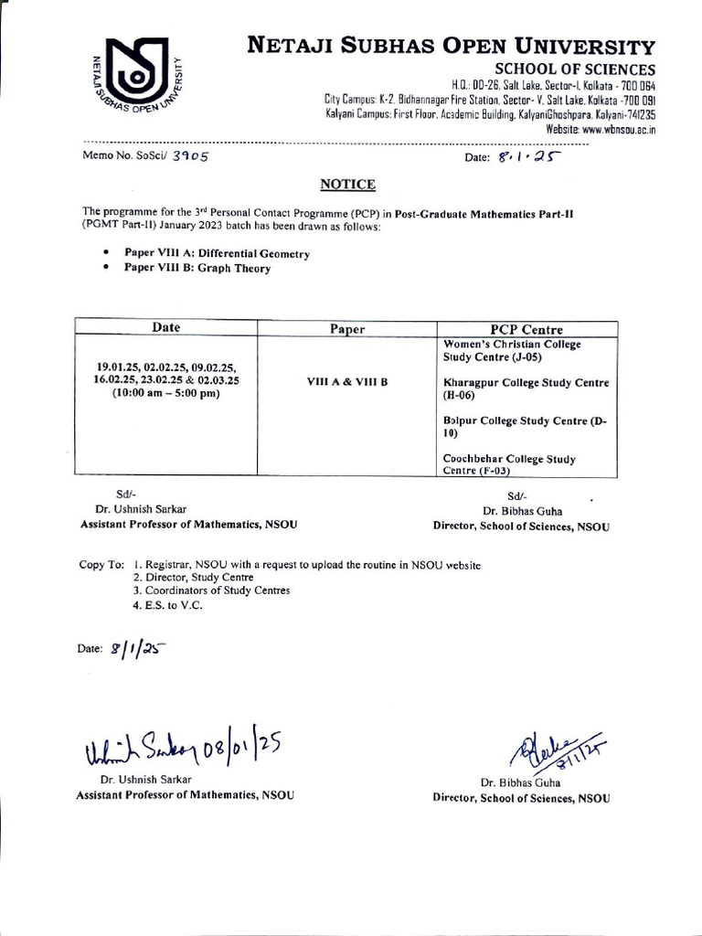 20250109_3rd_PCP_PGMT_Part_II | PDF | Mathematics