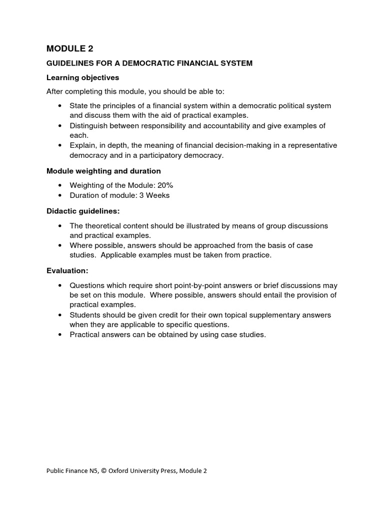 MODULE 2 LG | PDF | Democracy | Political Ideologies
