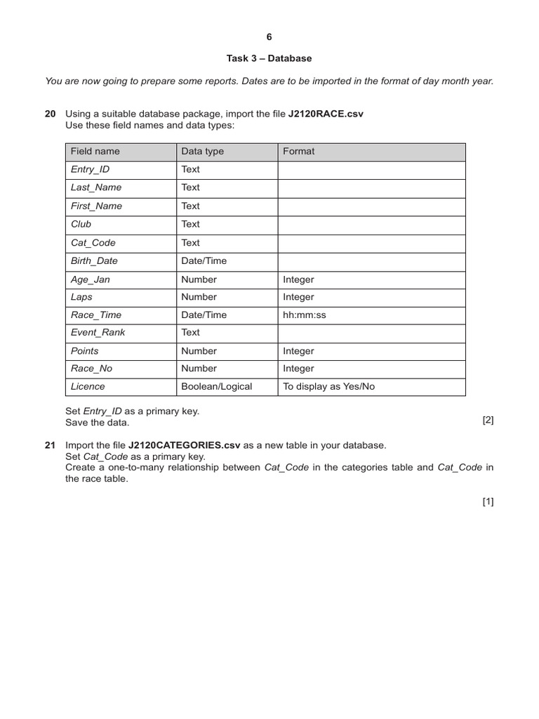 MJ2021Db | PDF | Comma Separated Values | Data Type