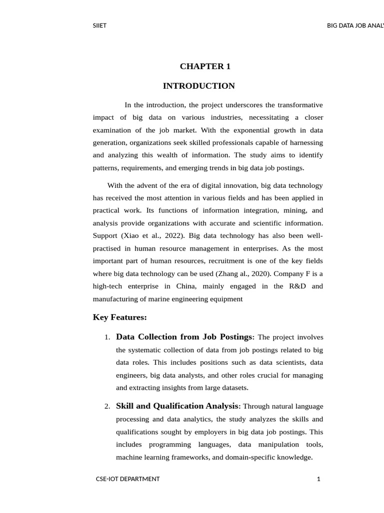 Big Data Job Analysis title project | PDF | Unified Modeling Language | Machine Learning