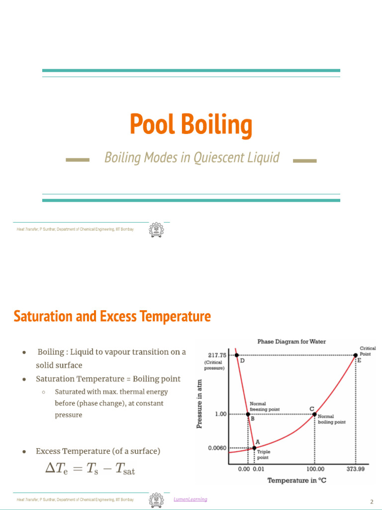 Pool Boiling | PDF