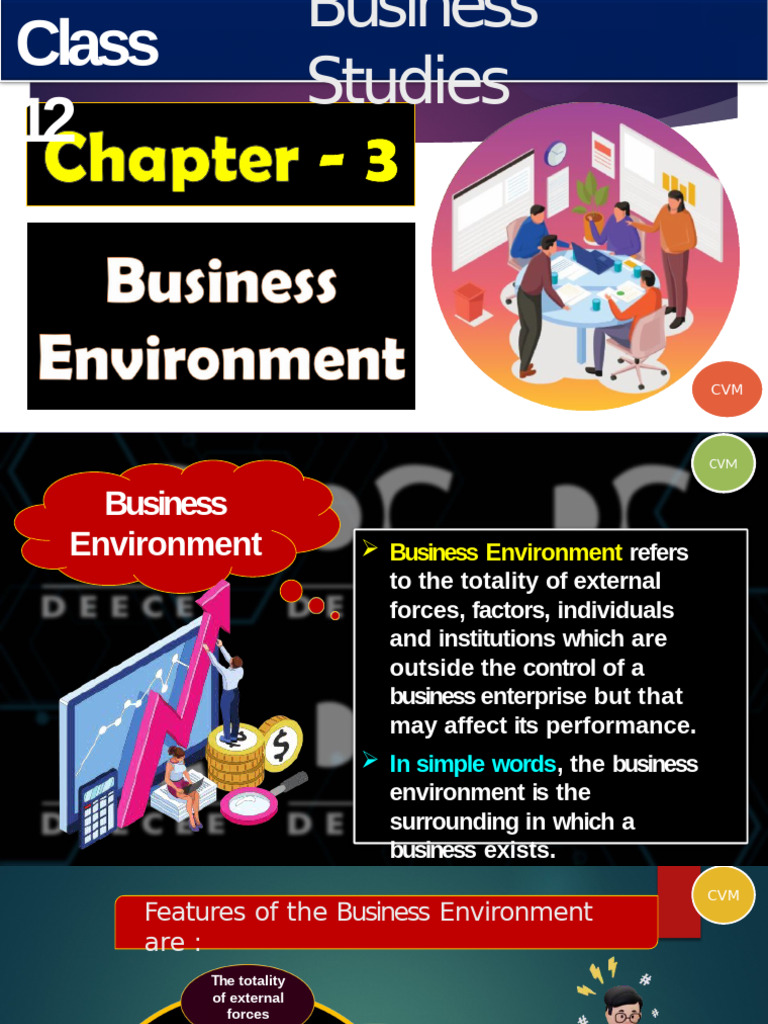 BST Ch-3 BUSINESS ENVIRONMENT | PDF | Legal Tender | Indian Black Money
