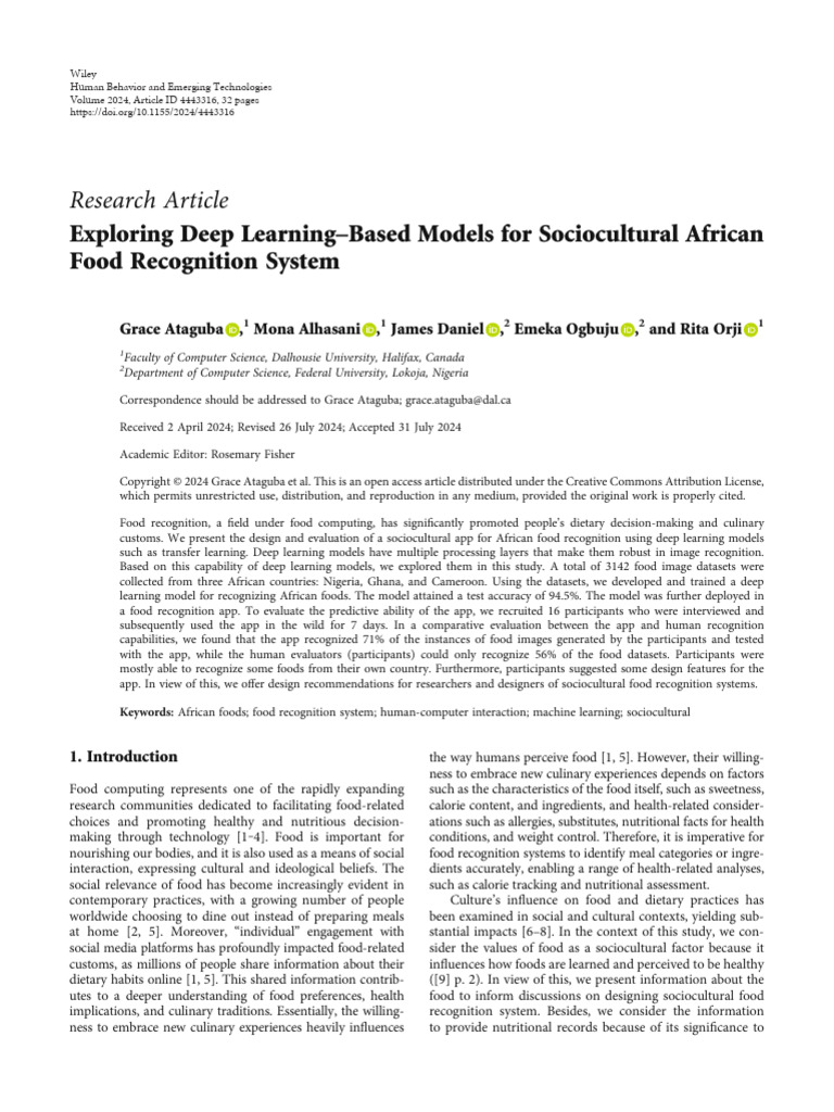 Exploring Deep Learning-Based Models For Sociocult | PDF
