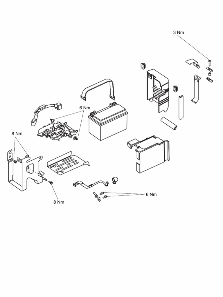 Battery - Exploded View | PDF