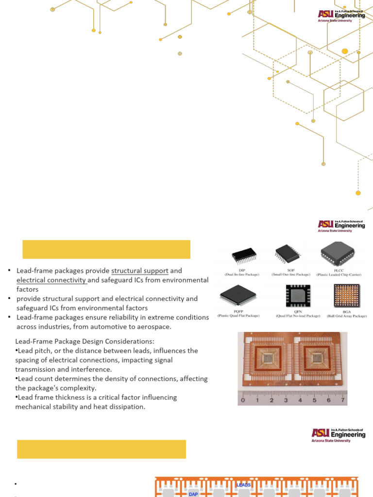 Lecture 3- 2.2Lead Frame Packages | PDF