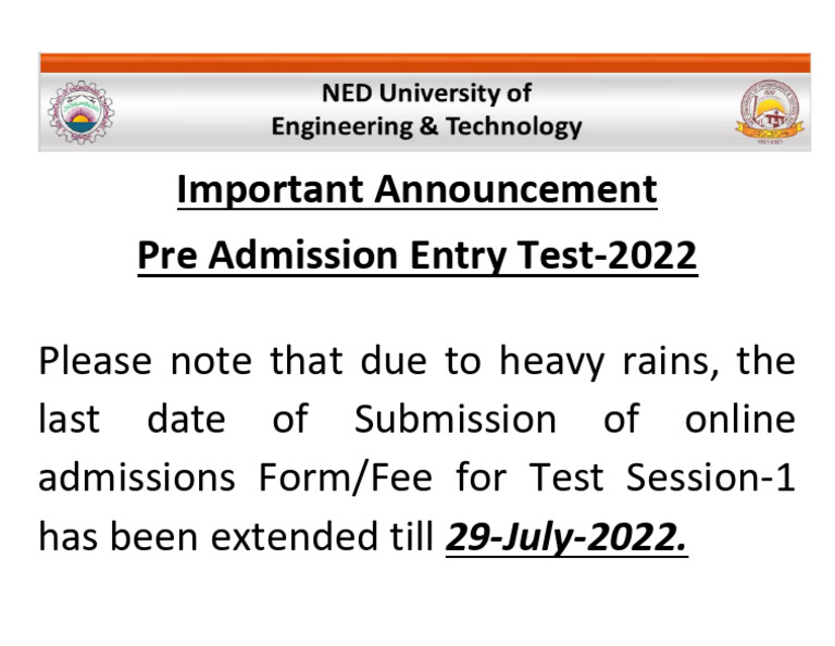 Important Announcement | PDF