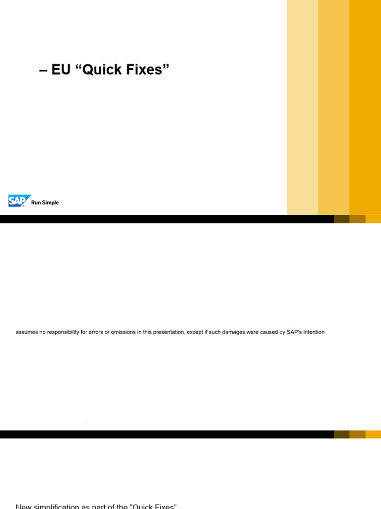 Eu Vat Quick Fixes 2020 Call Off Stocks Handling | PDF | Value Added ...