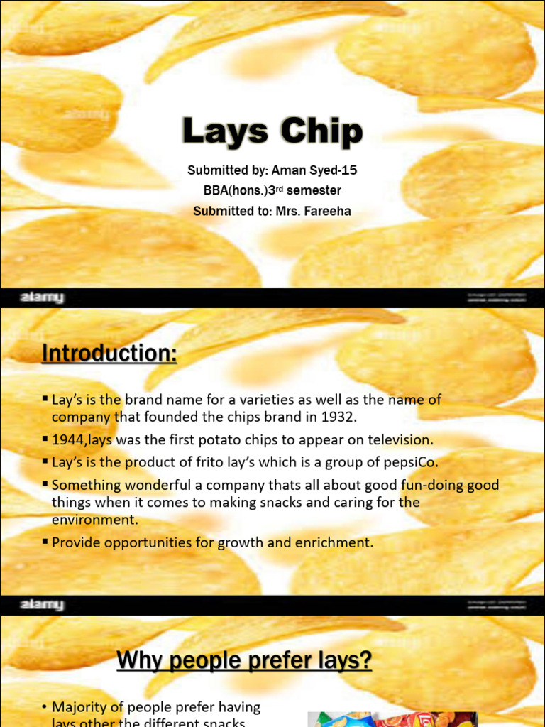 Lay's: History and Market Insights | PDF
