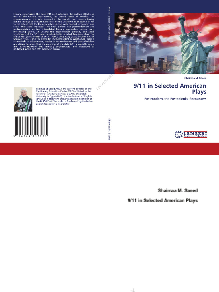 Book - 911 in Selected American Plays - Shaimaa Saeed | PDF