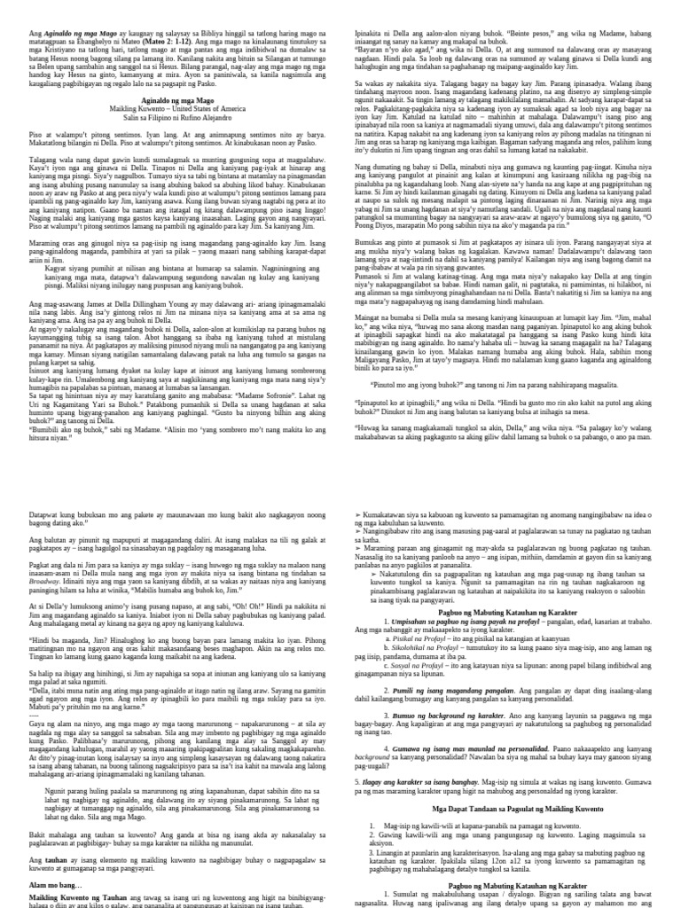 Aginaldo NG Mga Mago | PDF