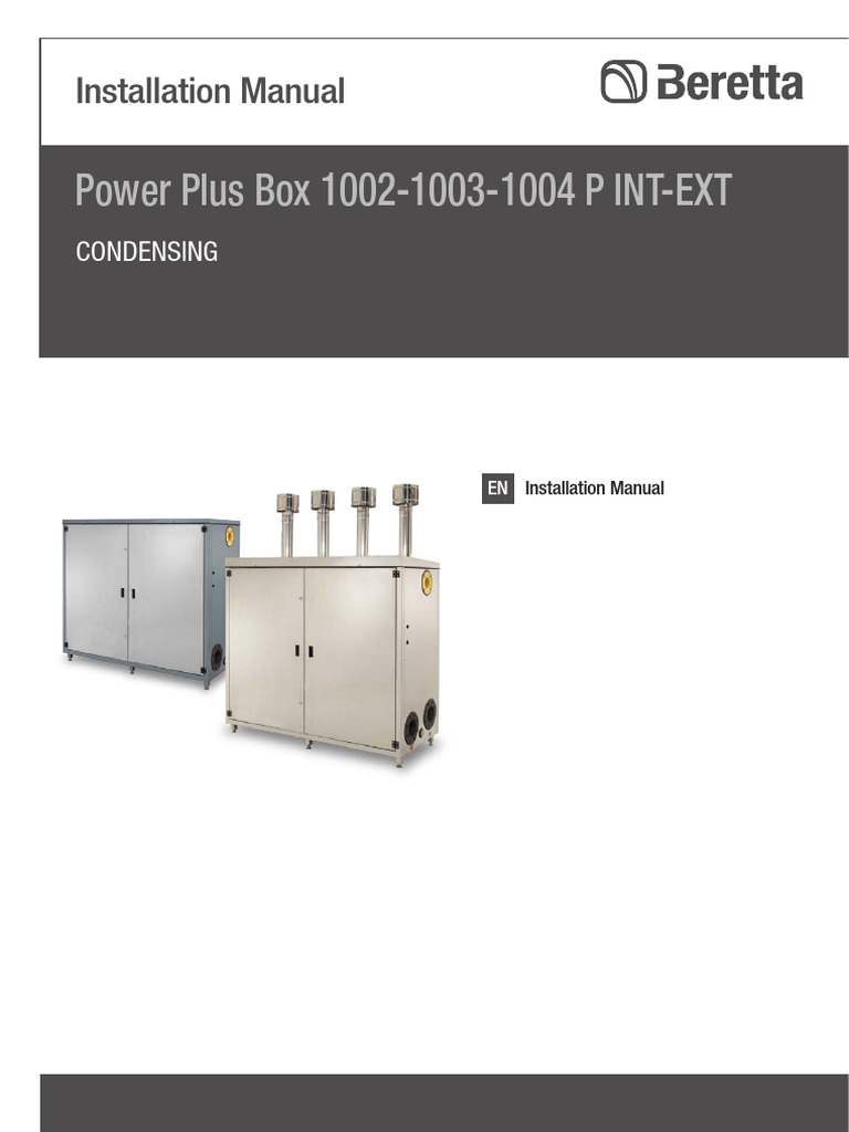 Installer's Guide: Power Plus Box | PDF | Boiler | Water Heating