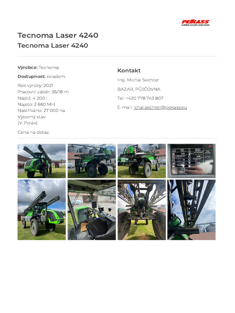 Tecnoma 4240 | PDF
