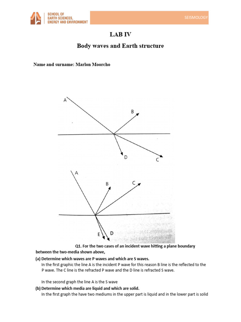 L4 - Body Waves and Earth Structure | PDF