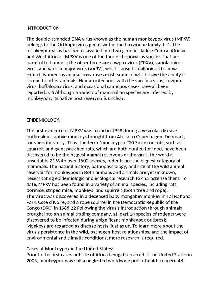 Content Mpox | PDF | Smallpox | Vaccines