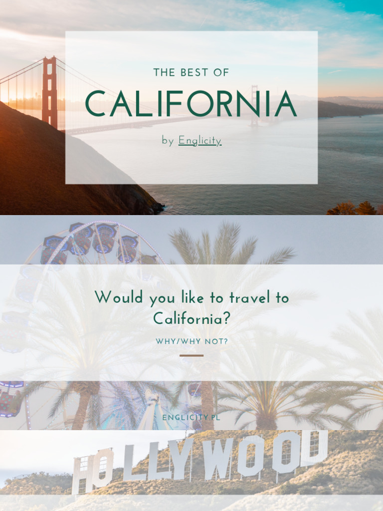 Exploring California Attractions | PDF | California | Barbecue