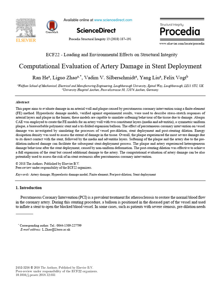Thermo-Mechanical Modeling of HPT Blades | PDF | Percutaneous Coronary ...